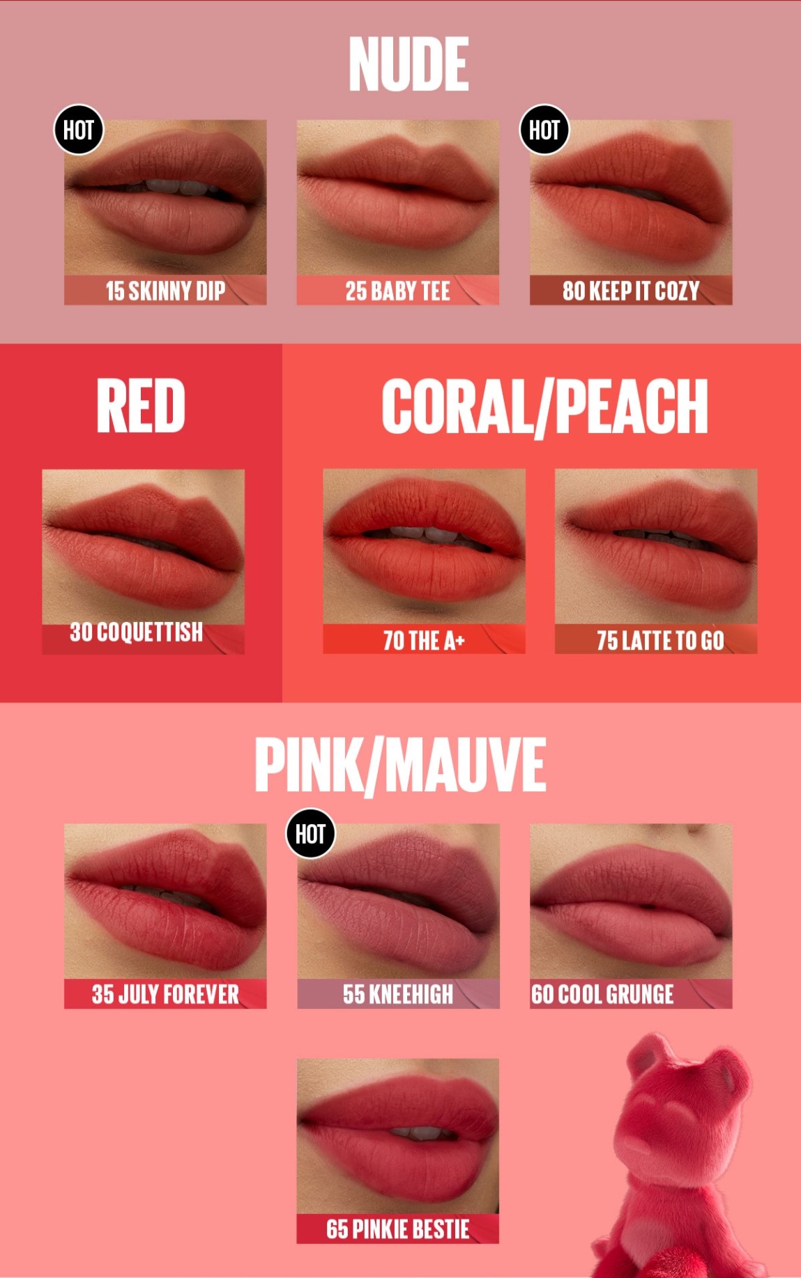 TEDDY TINT MAYBELINE – PINTAME LA CARITA